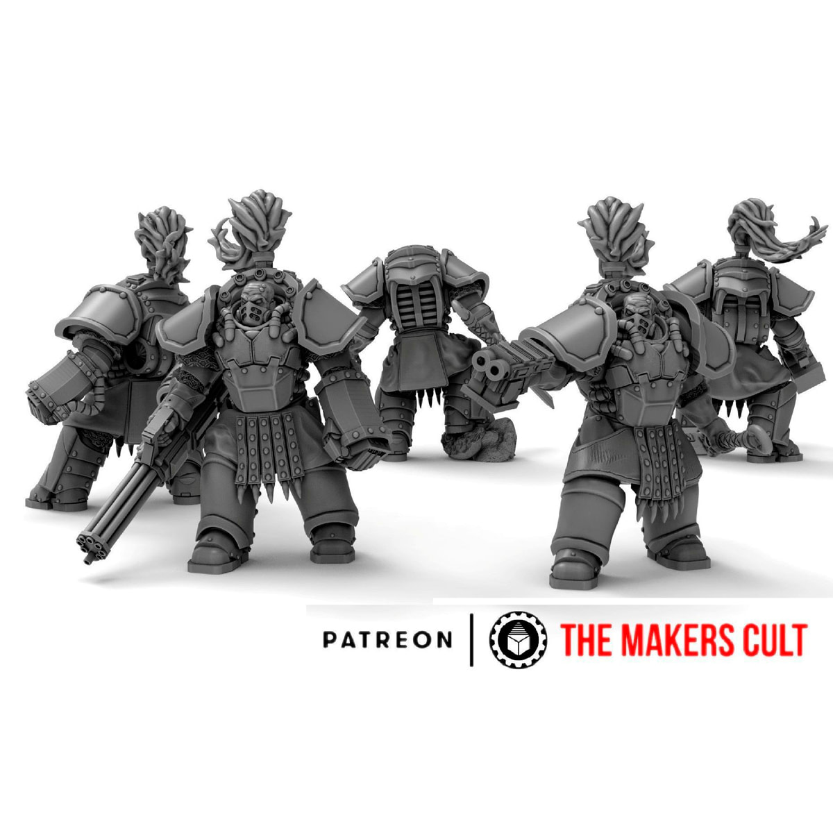 Tempest Legion - Heavy Infantry - Miniature 4K